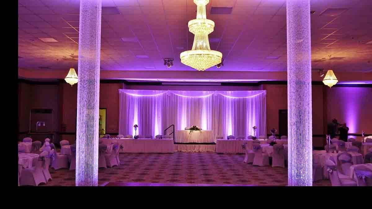 A Lovely Lavender Wedding Reception at The Medallion Conference Center ...