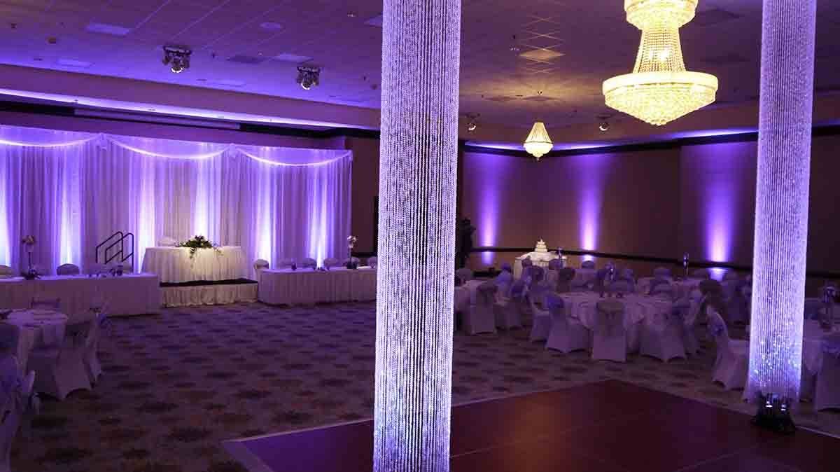 A Lovely Lavender Wedding Reception at The Medallion Conference Center ...