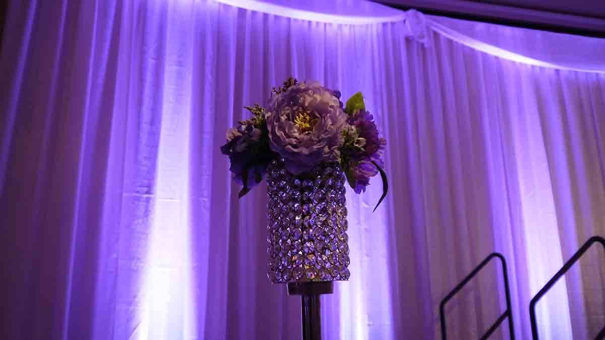 A Lovely Lavender Wedding Reception at The Medallion Conference Center ...
